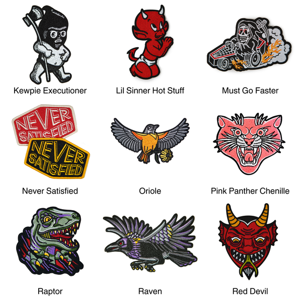 Build Your Own Patch Pack - Stuntin Goods