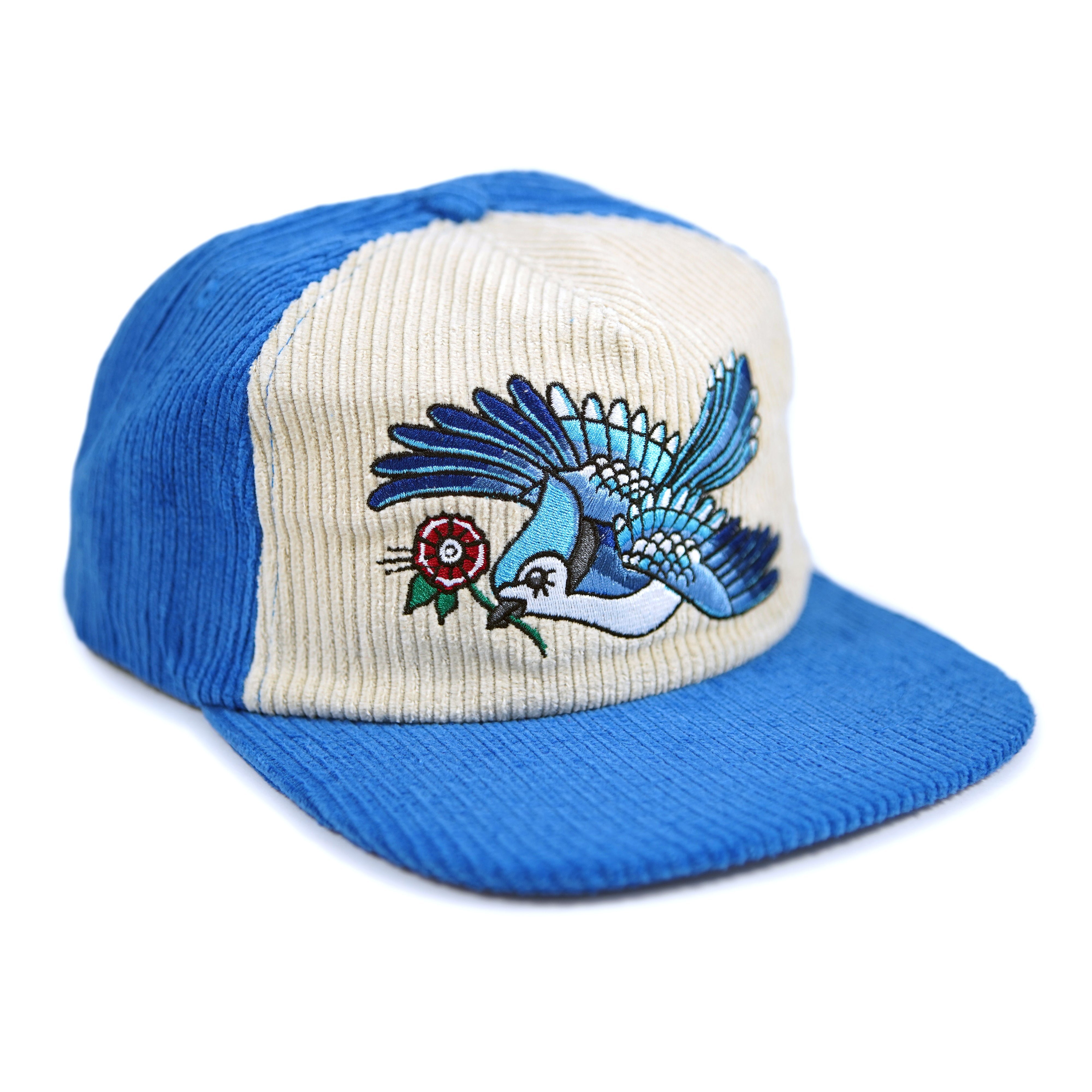 Blue Jay Two-Tone Corduroy Hat - Stuntin Goods