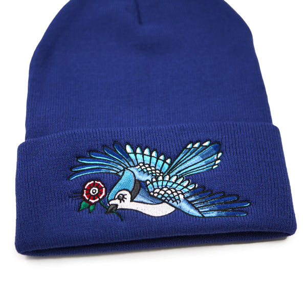 Blue Jay Beanie - Stuntin Goods