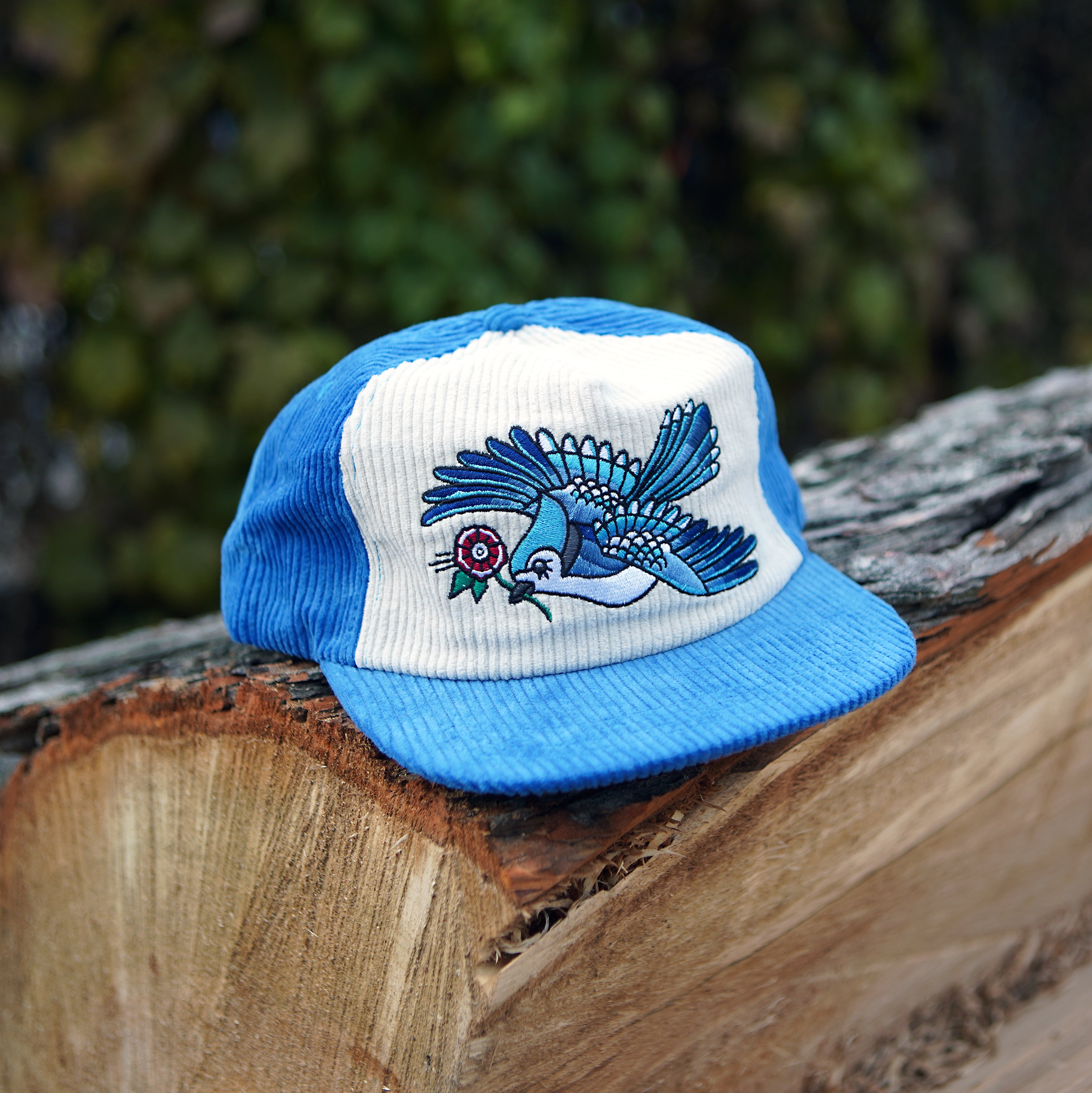 Blue Jay Two-Tone Corduroy Hat - Stuntin Goods