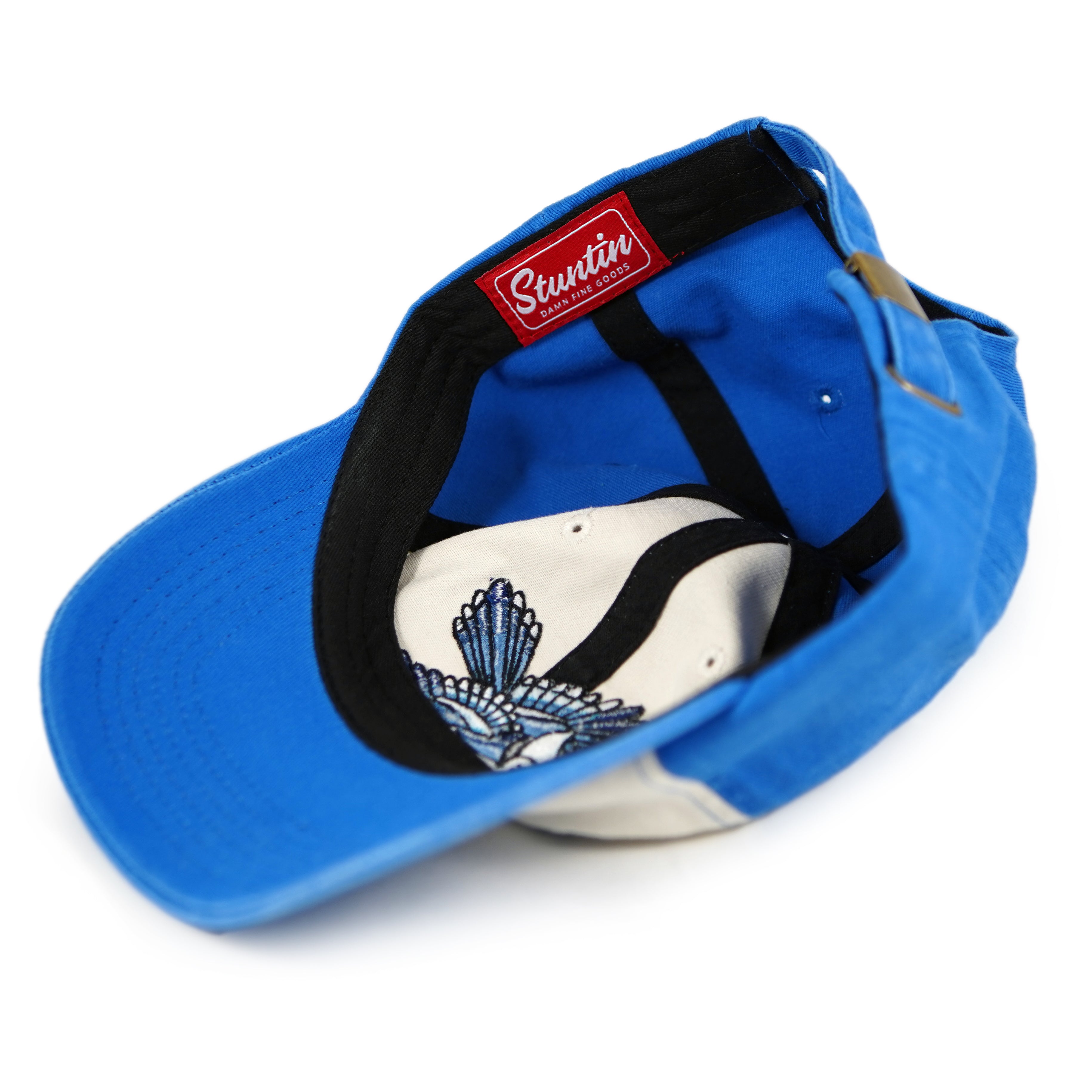 Blue Jay Two-Tone Dad Hat - Stuntin Goods