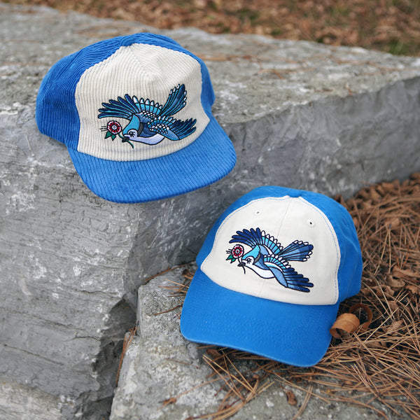 Blue Jay Two-Tone Dad Hat - Stuntin Goods