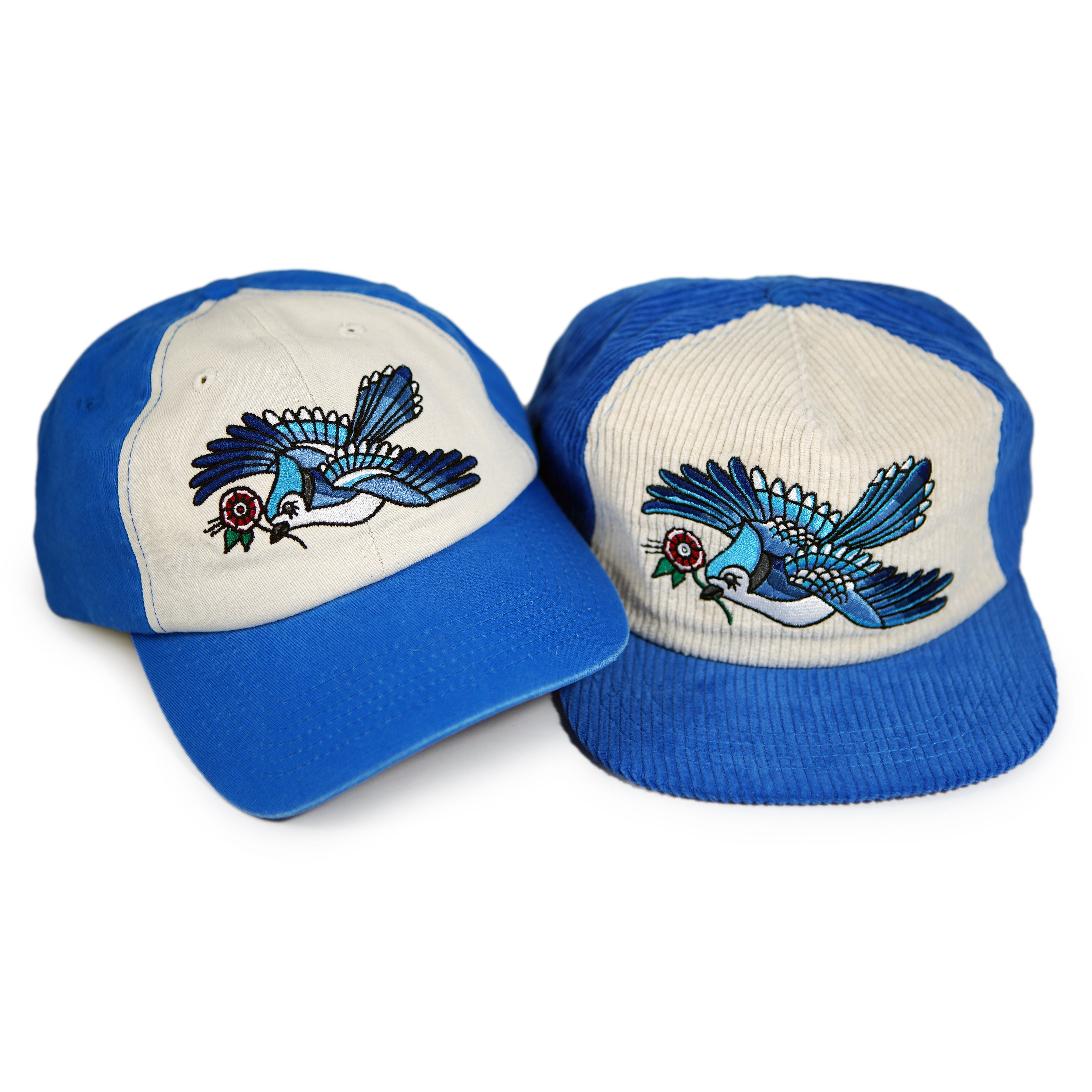 Blue Jay Two-Tone Dad Hat - Stuntin Goods