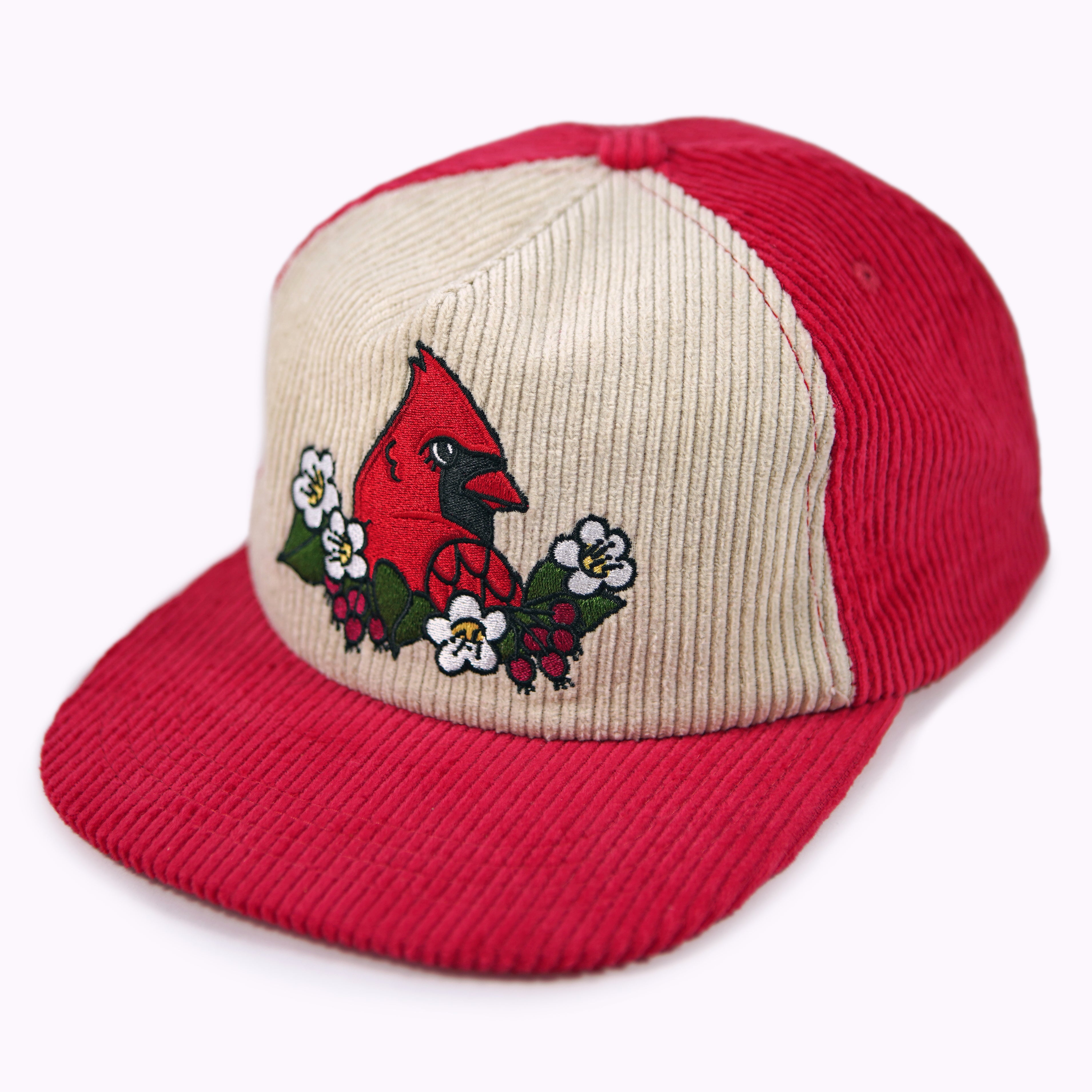 Cardinal Two-Tone Corduroy Hat - Stuntin Goods