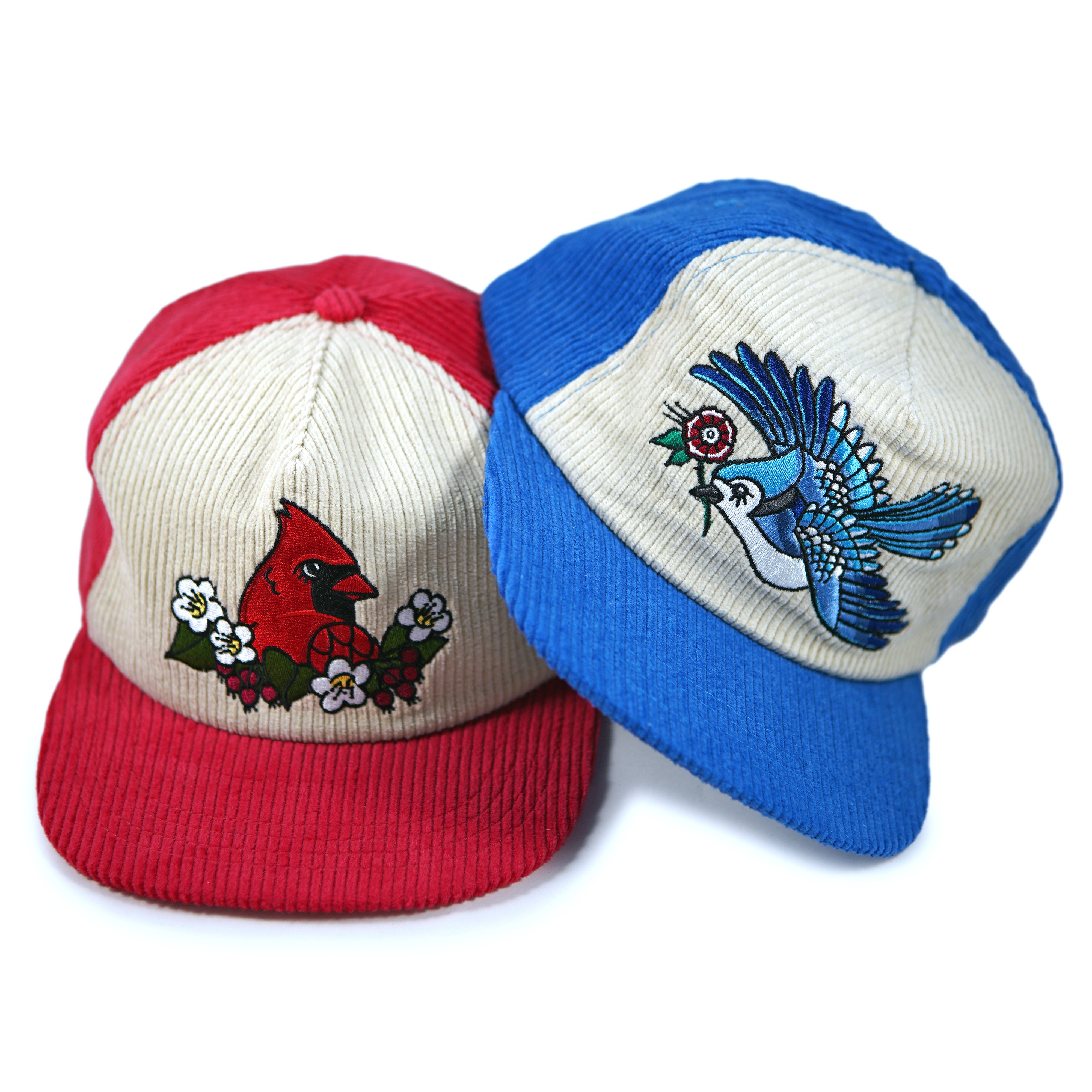 Cardinal Two-Tone Corduroy Hat - Stuntin Goods