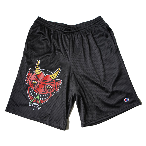 Red Devil Champion Mesh Shorts - Stuntin Goods