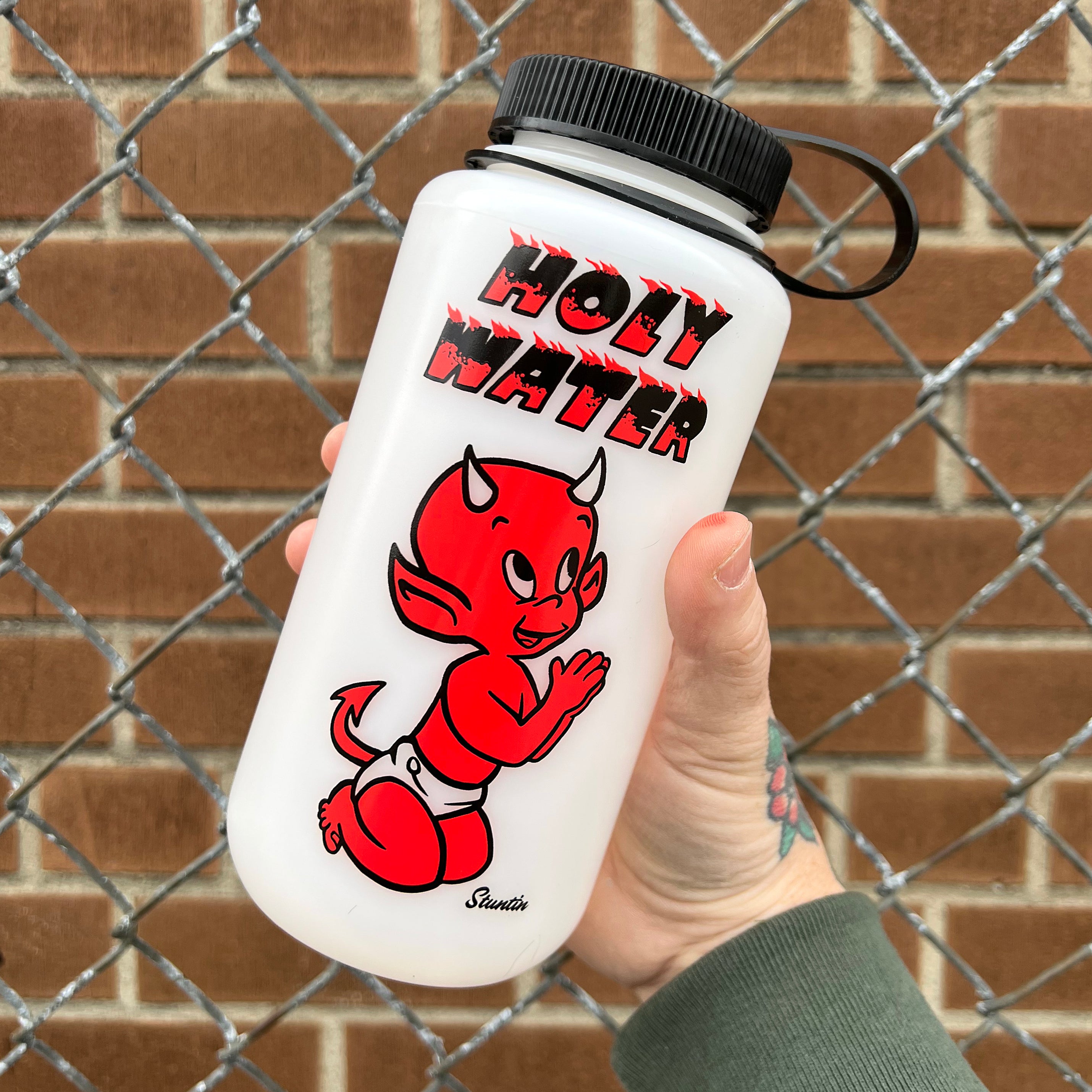 Holy Water Hot Stuff the Little Devil 32 oz Nalgene Water Bottle ...