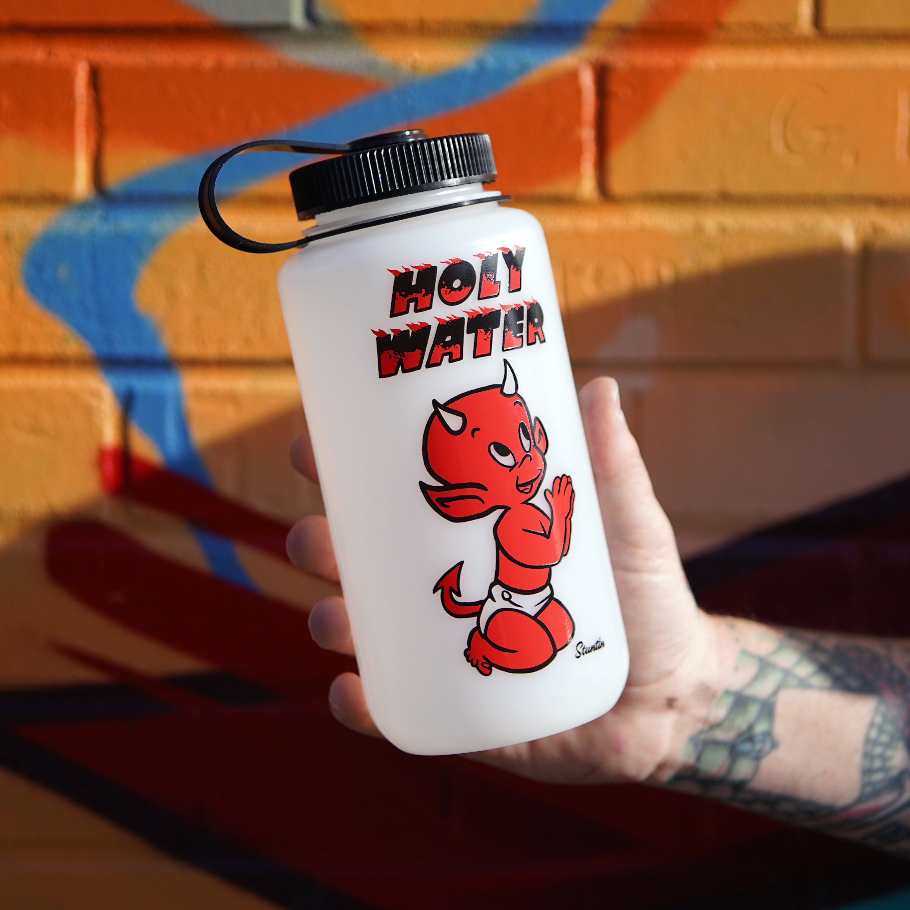 Holy Water Hot Stuff the Little Devil 32 oz Nalgene Water Bottle ...