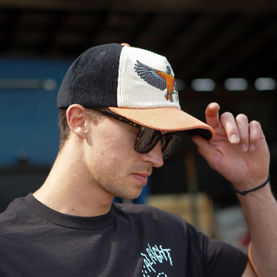 Oriole Two-Tone Corduroy Hat - Stuntin Goods