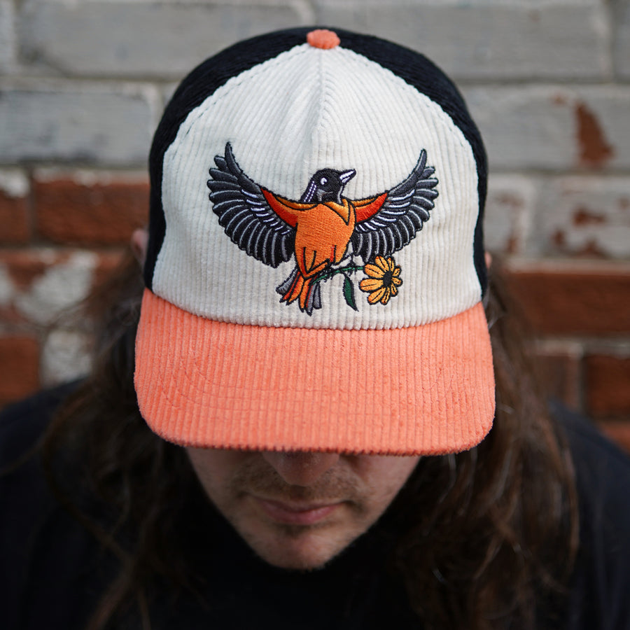 Oriole Two-Tone Corduroy Hat - Stuntin Goods
