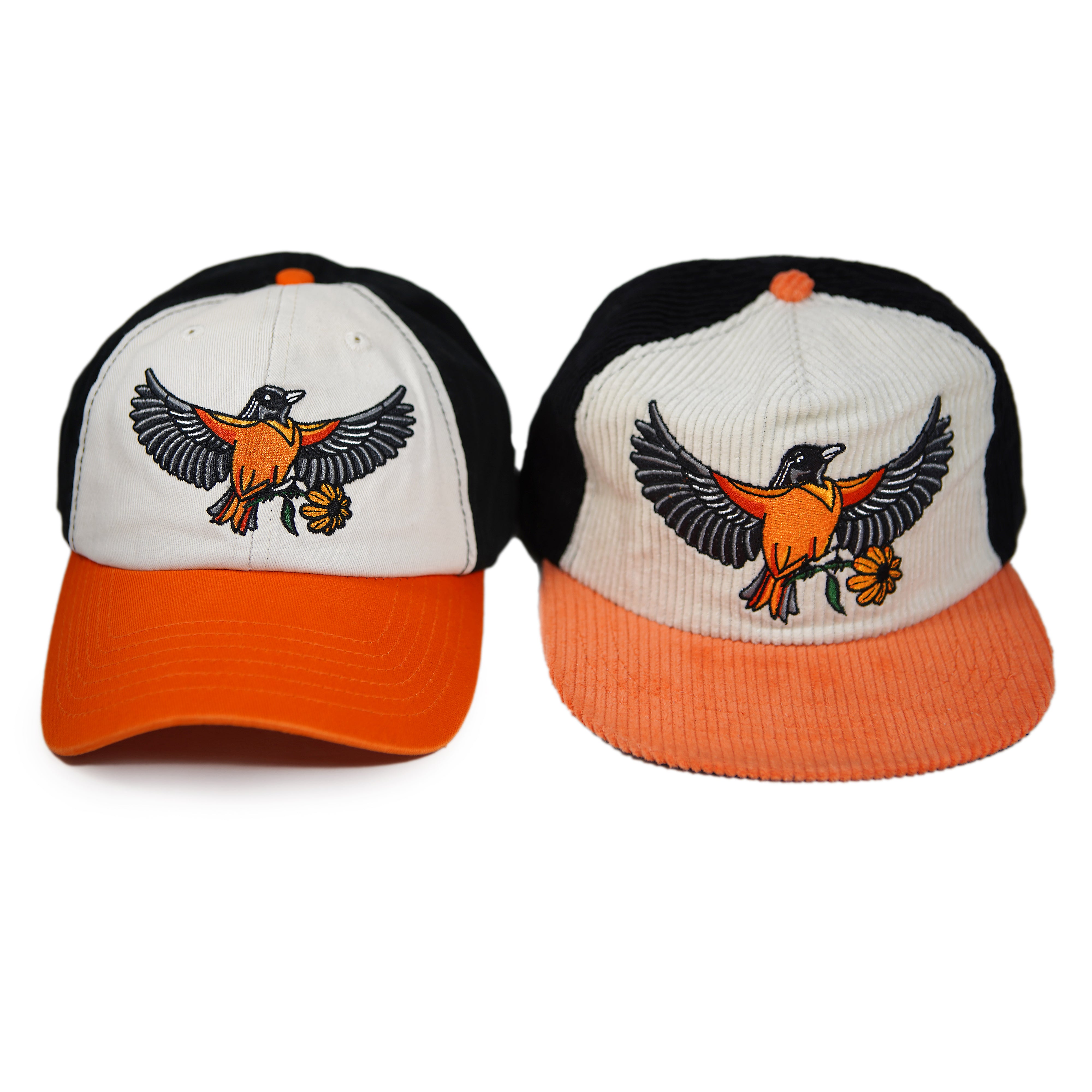 Oriole Two-Tone Dad Hat - Stuntin Goods