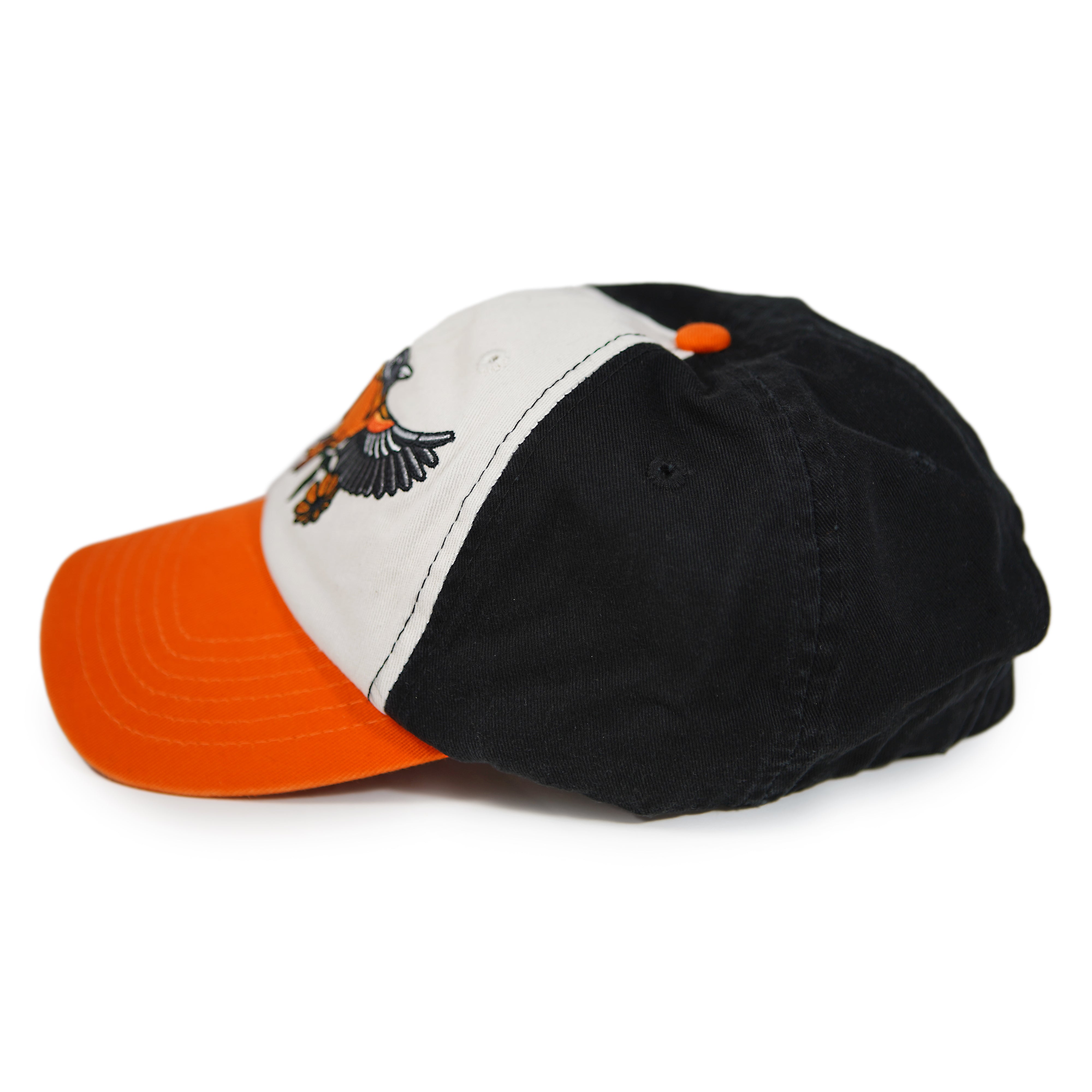 Oriole Two-Tone Dad Hat - Stuntin Goods