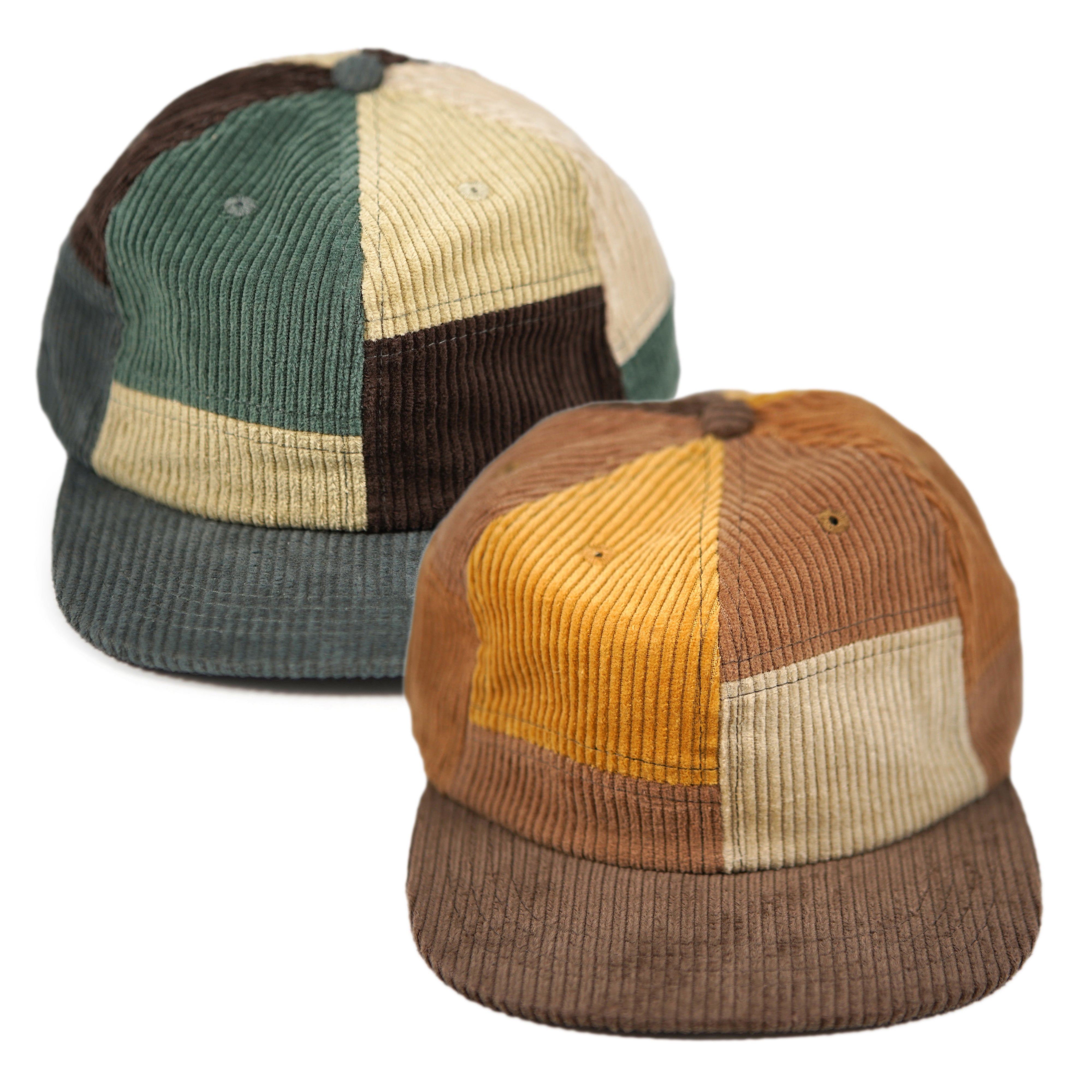 Patchwork Corduroy Hat - Stuntin Goods