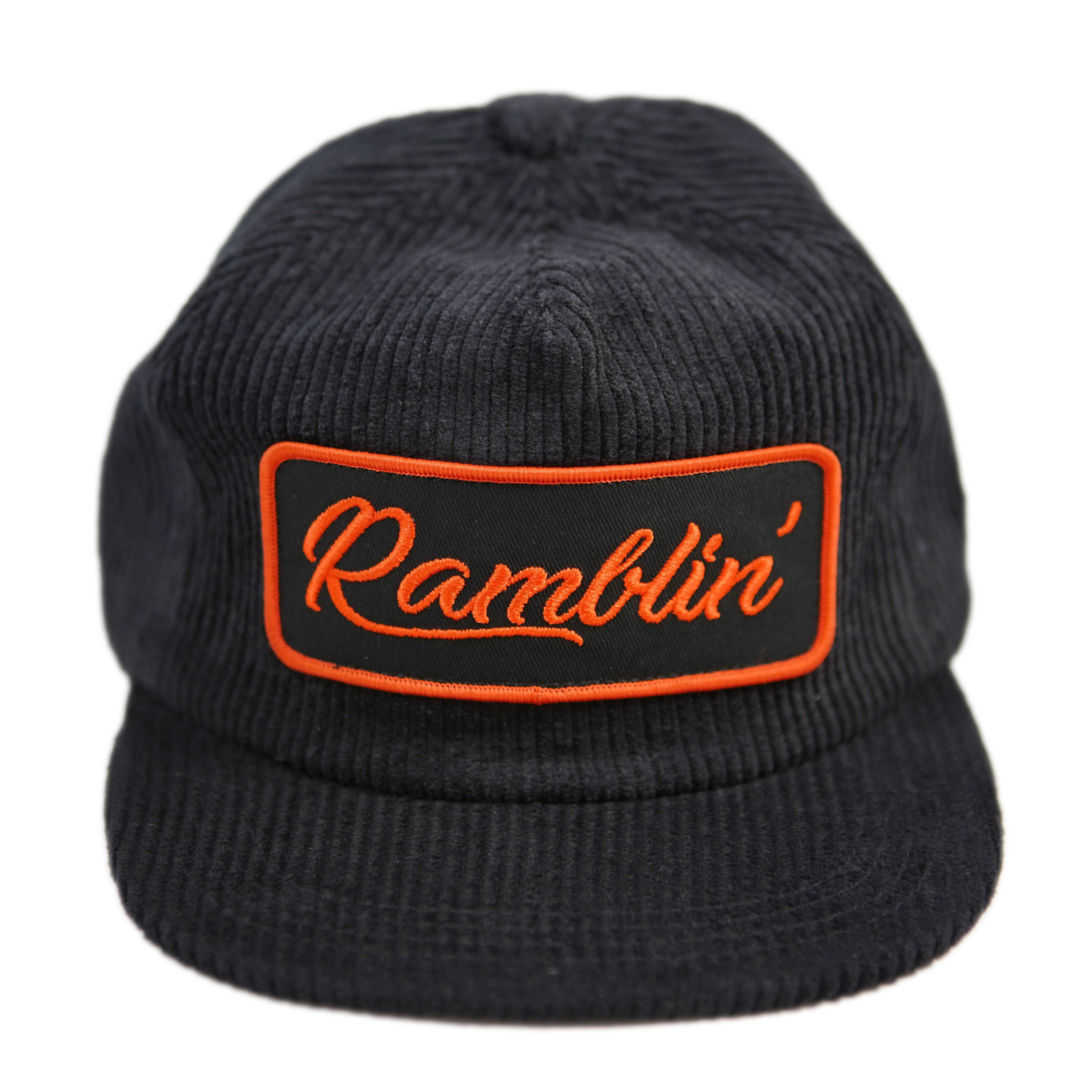Corduroy Ramblin' Hat Smokey Blue Snapback - Stuntin Goods