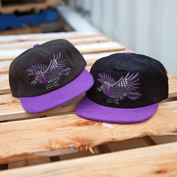 Raven Corduroy Hat - Stuntin Goods