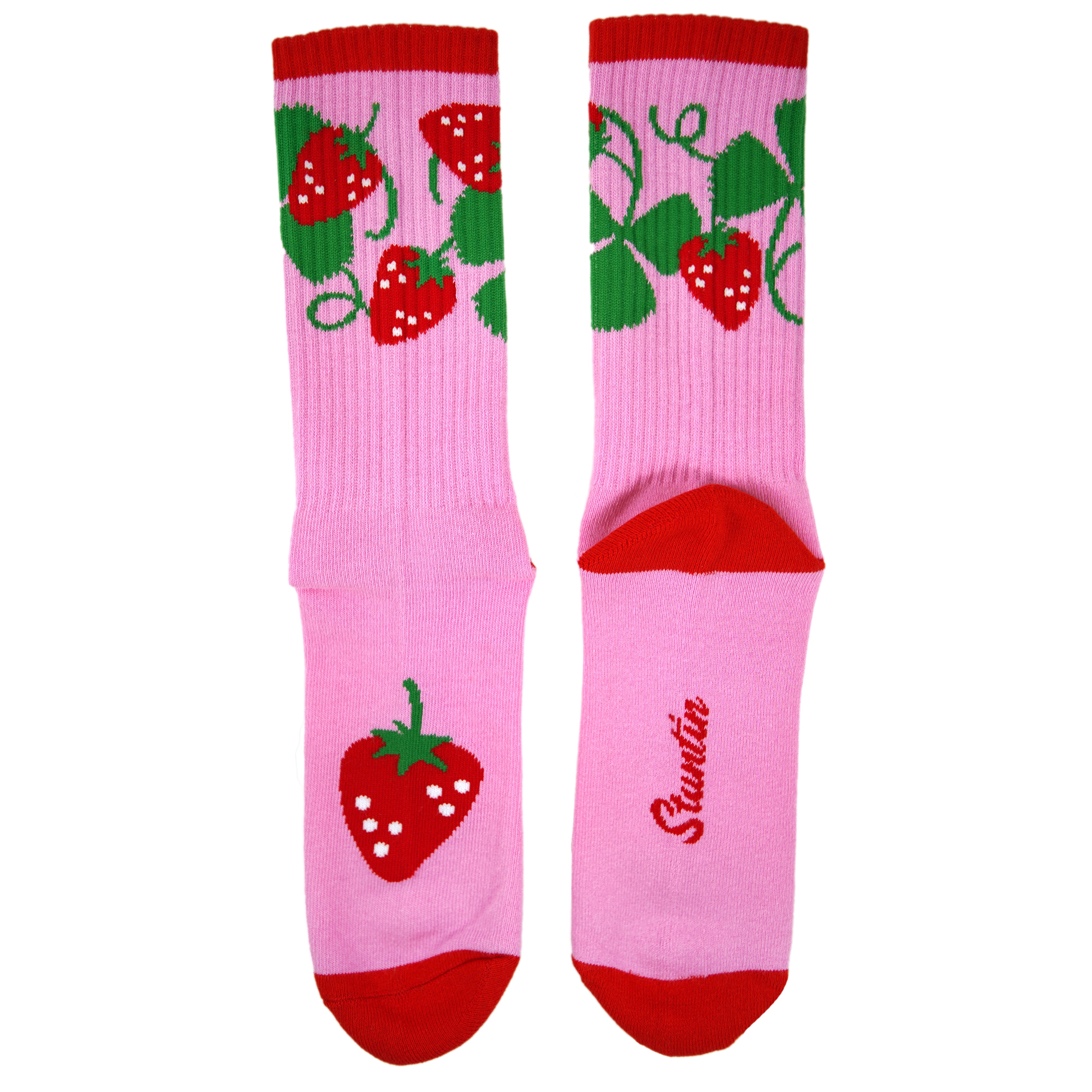 Strawberry Socks - Stuntin Goods