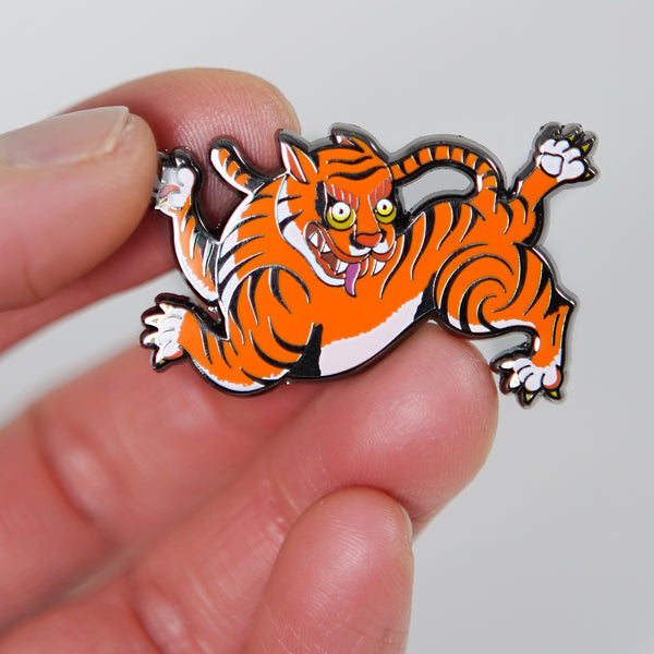 Tiger Enamel Pin - Stuntin Goods