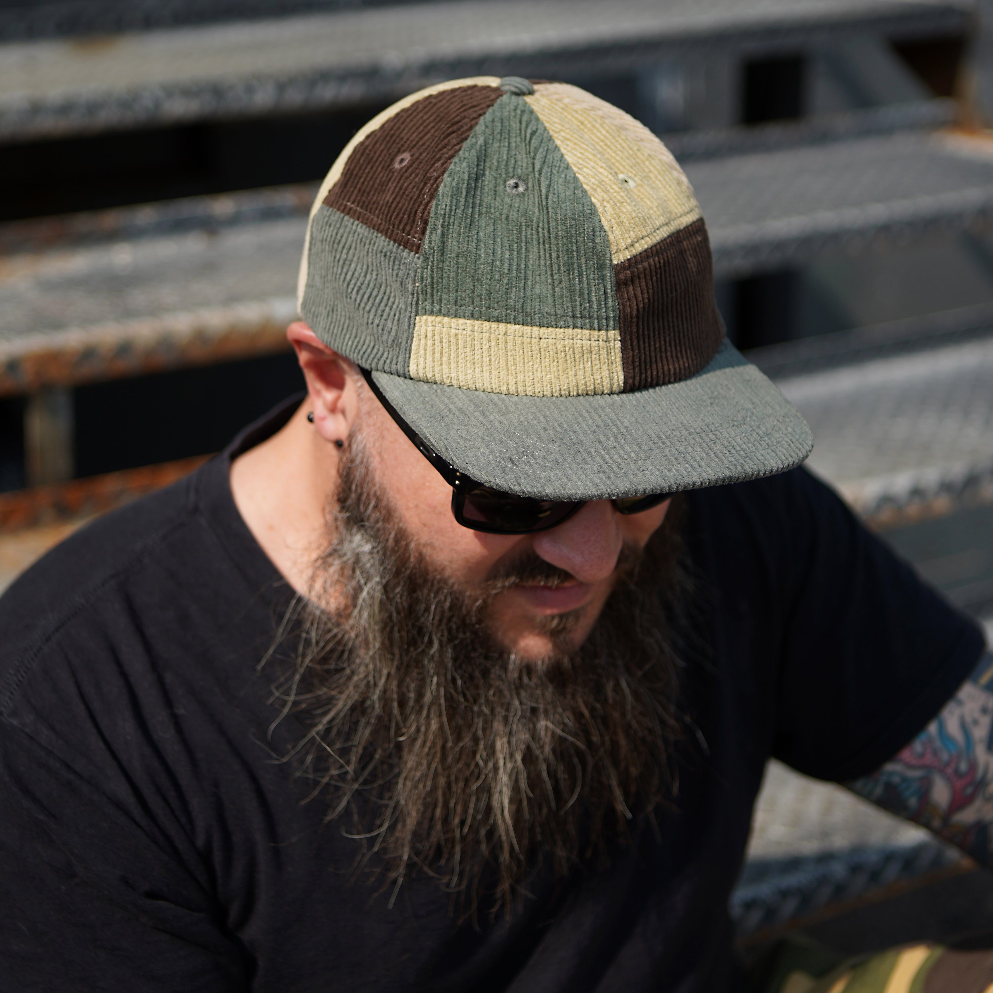 Patchwork Corduroy Hat - Stuntin Goods
