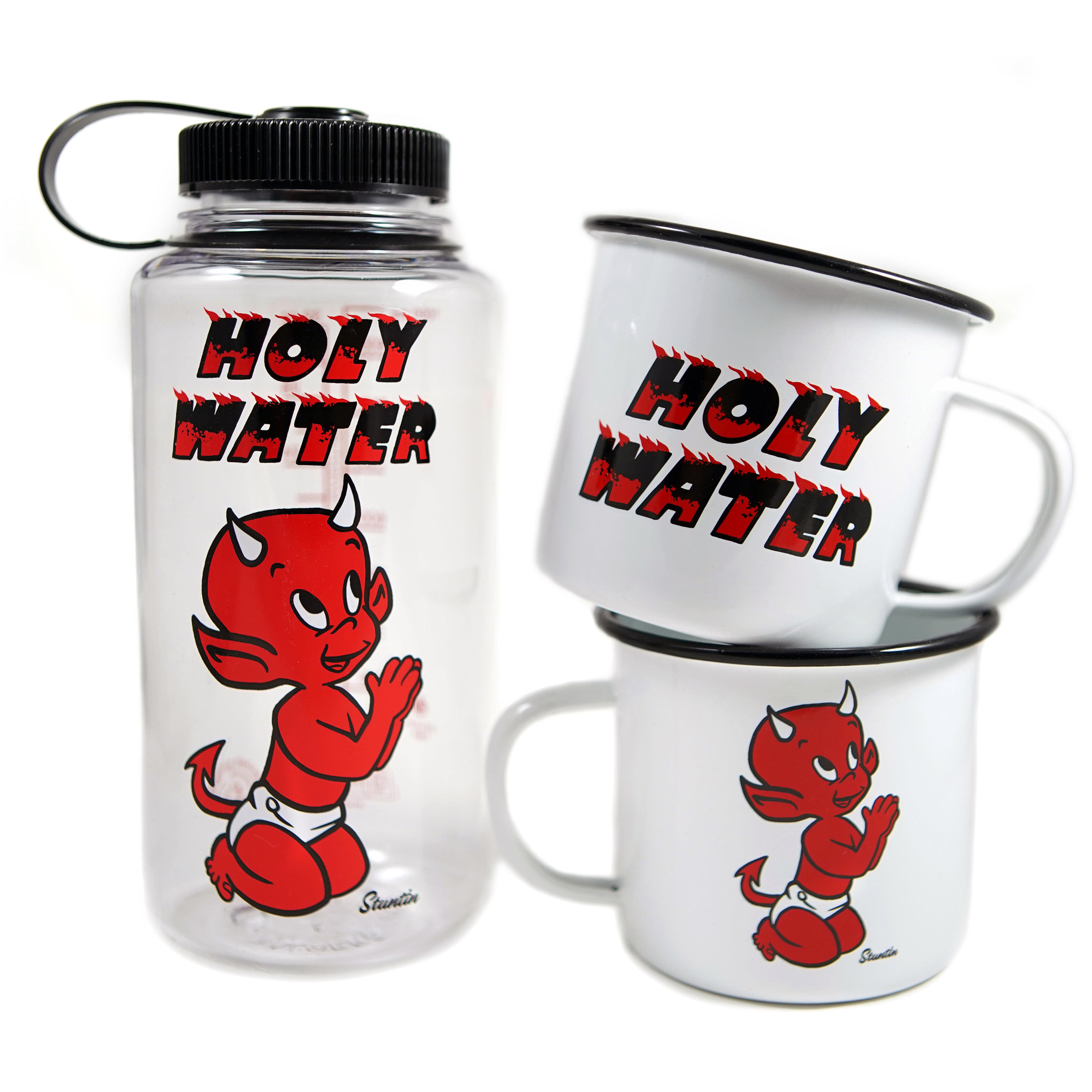 Holy Water Hot Stuff the Little Devil 32 oz Nalgene Water Bottle ...