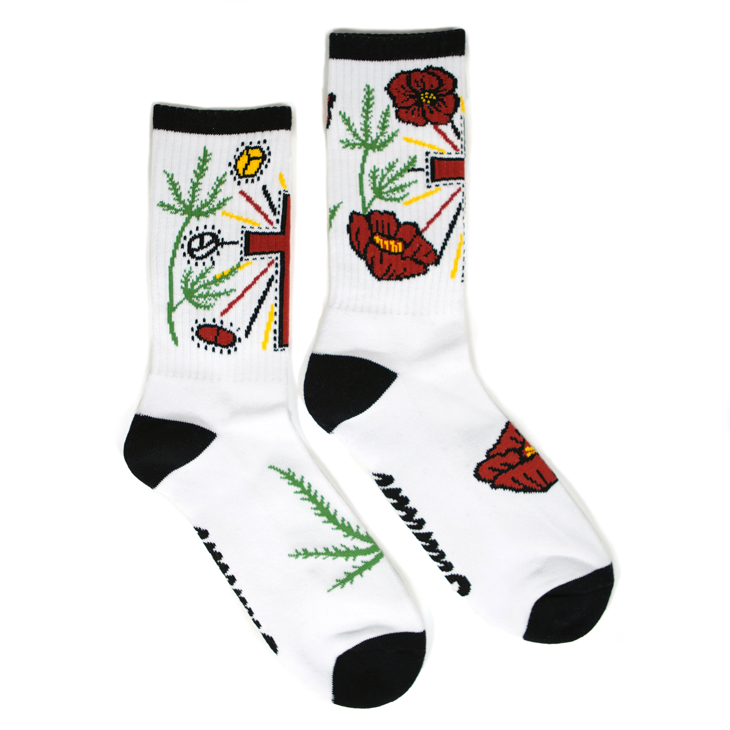 Bright and Bold Tattoo-Inspired Socks by Stuntin - Stuntin Goods