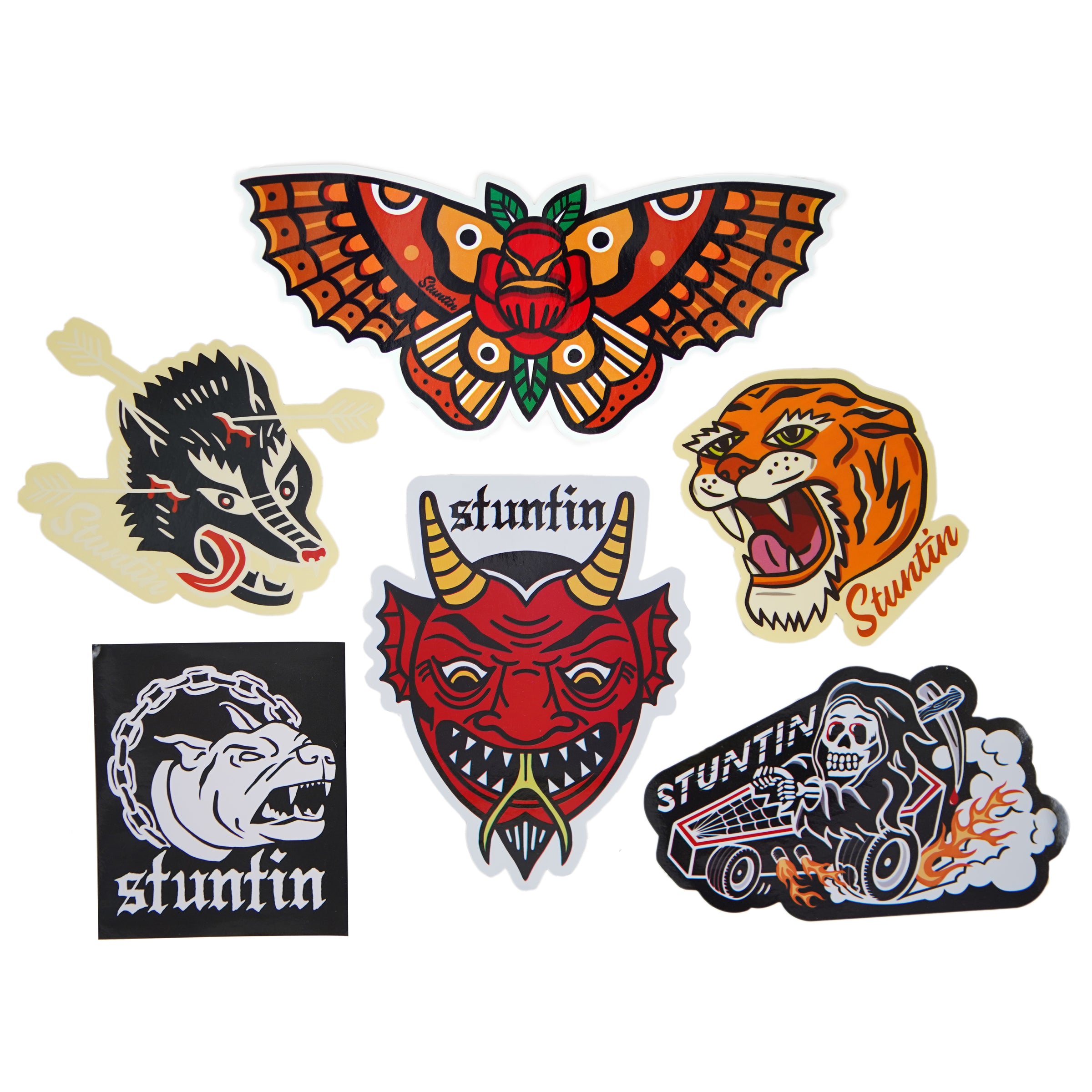 Stickers - Stuntin Goods